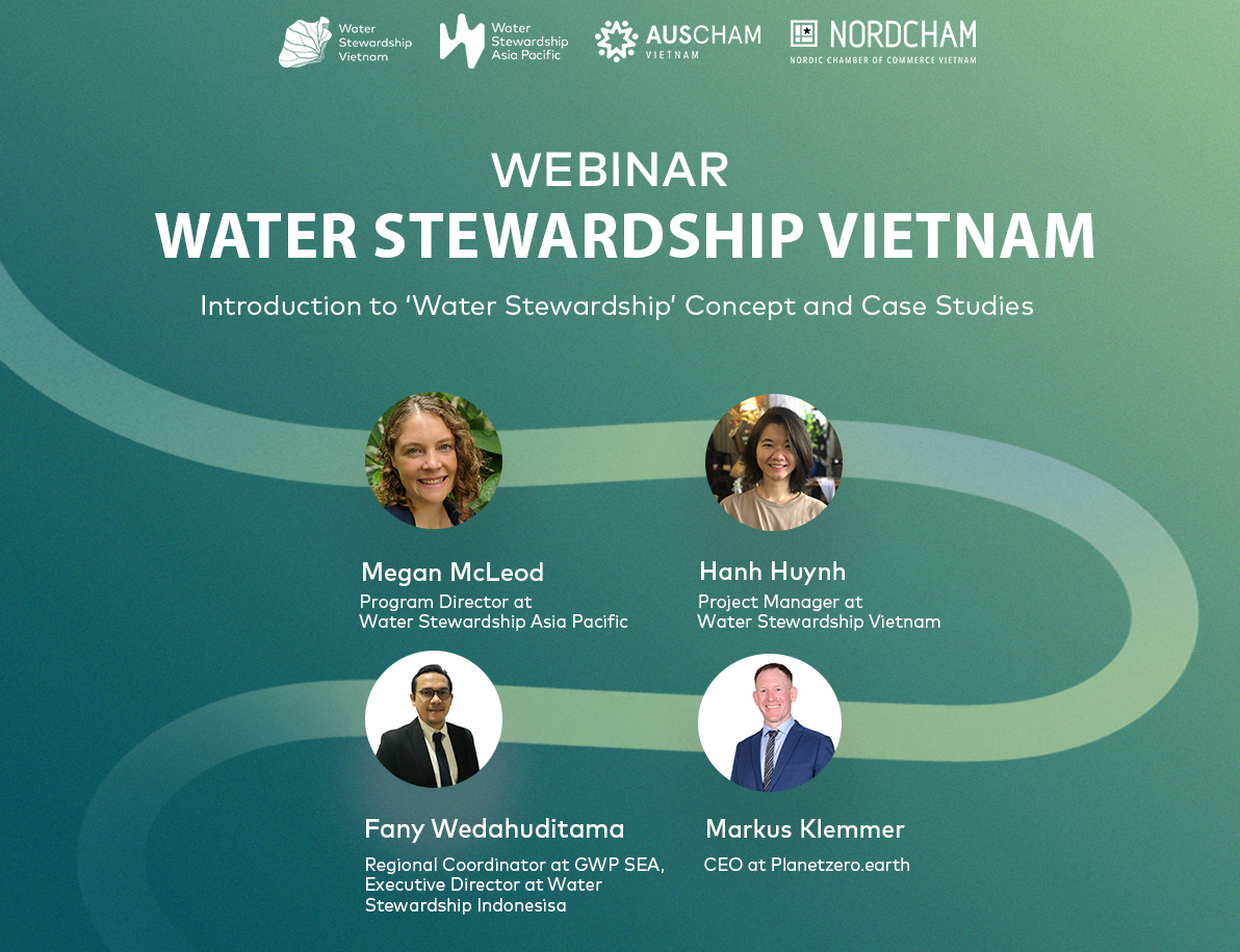 Webinar: Water Stewardship Vietnam – Water Stewardship Vietnam